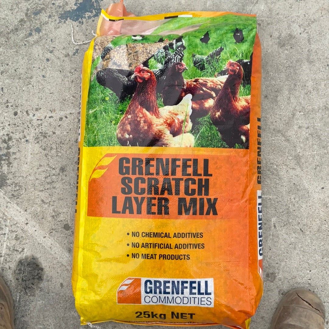 Grenfell Scratch Mix 20kg – Yass Valley Stockfeeds